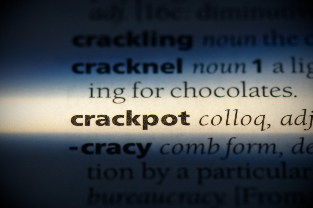 Crackpot - Das Wort Crackpot im Englischen