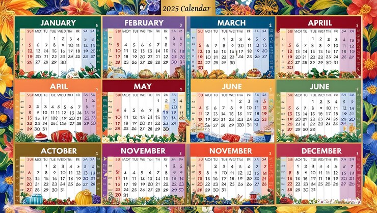 Calendar Year - Englisch.net